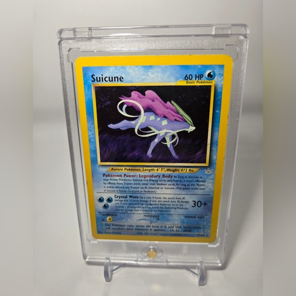 Pokemon | Toys | Suicune Neo Revelation Legendary Watertype Vintage ...